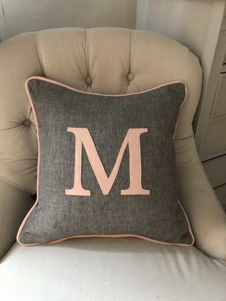Alphabet Cushion | Coco Cuscino